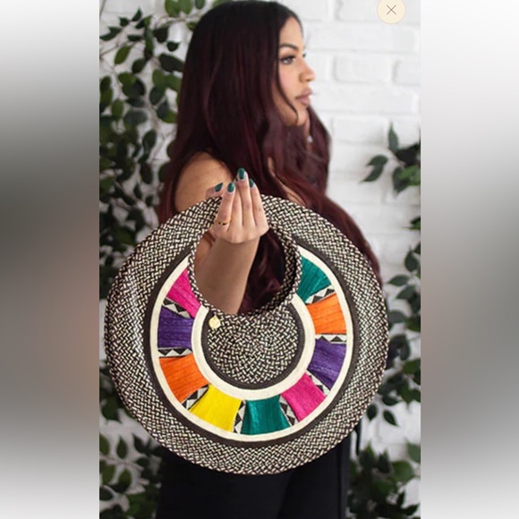 Yanci Handmade | Bags | Yancy Handmade Panorama Bag A Colorful Woven ...